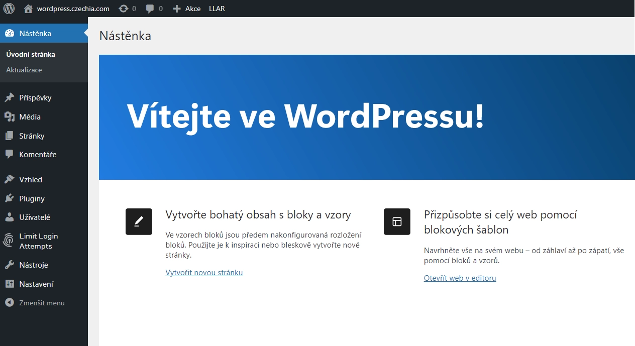 Jak nainstalovat šablonu ve WordPressu | Interval.cz